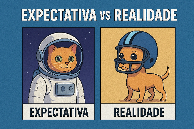 Memes “Expectativa vs Realidade” com IA dominam redes sociais e ...